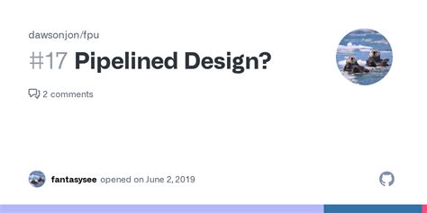 Pipelined Design Issue Dawsonjon Fpu Github