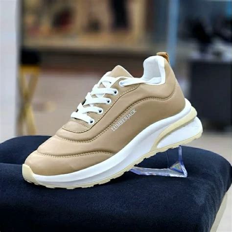 خرید و قیمت کتونی دوخت تبریز با 6 ماه ضمانت لامبرجک مشکی کرم طوسی سفید