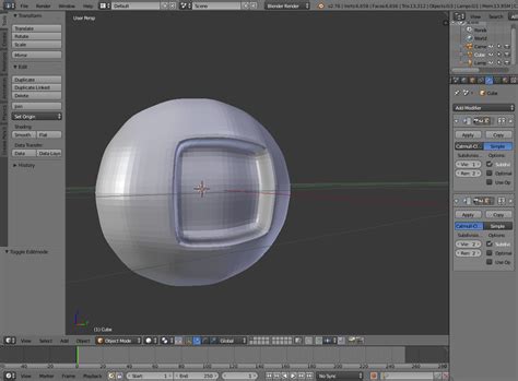 Blender Double Turbosmooth Technique Equivalent Modeling Blender Blender Double Turbosmooth Technique Equivalent Modeling Blender