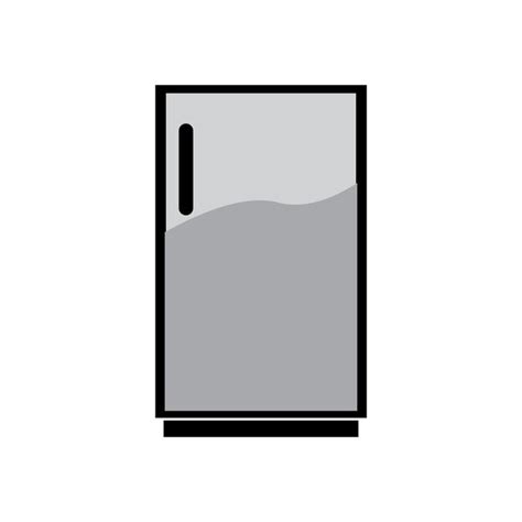Modèle De Conception De Vecteur De Logo Dicône De Réfrigérateur