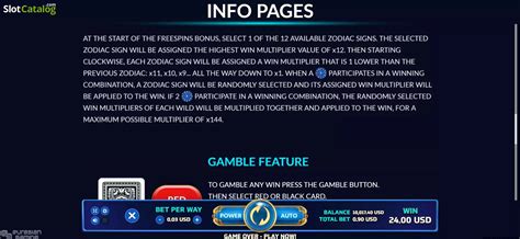 Zodiac Deluxe Slot Review And Demo Rtp 95