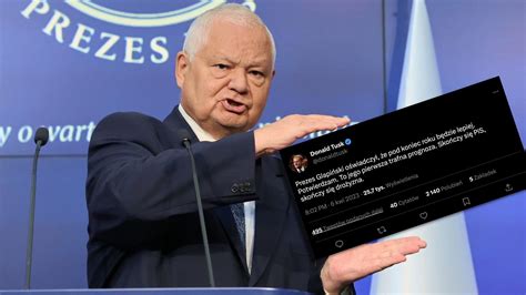 Konferencja Adama Glapińskiego Jest komentarz Tuska Pierwsza trafna