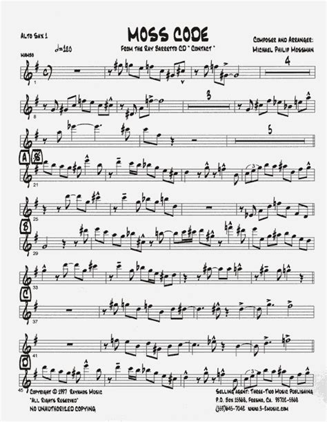Moss Code Bb Download Latin Jazz Music 3