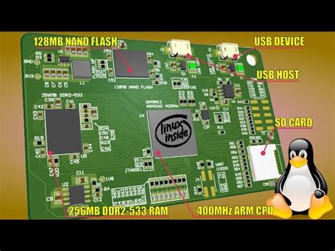 Linux Capable Business Card Altium PCB Layout Timelapse YouTube