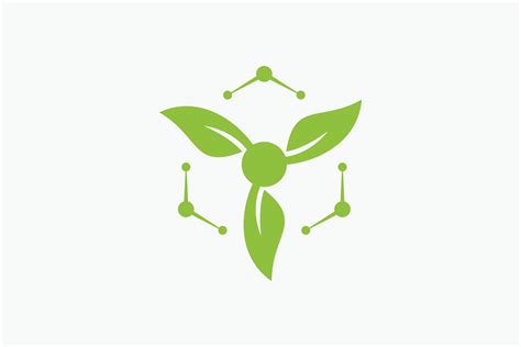 Green Tech Logo Design With Technology Concept 30729231 Vector Art At