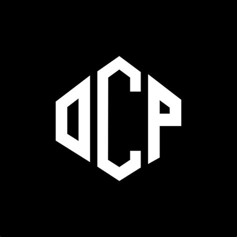 Premium Vector Ocp Letter Logo Design With Polygon Shape Ocp Polygon