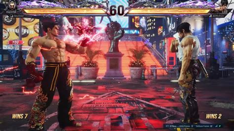 Tekken Aggressive Kazuya Vs Crazy Law Player YouTube