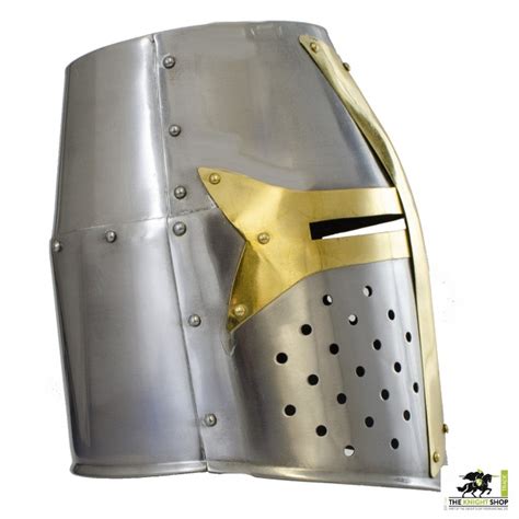 The Knight Shop Trade Crusader Transitional Helmet Buy Medieval
