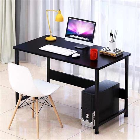 โต๊ะไม้ ใช้ทำงาน อ่านหนังสือ ตั้งคอมพิวเตอร์ วางของ อเนกประสงค์ เขียนหนังสือทำการบ้าน Shopee