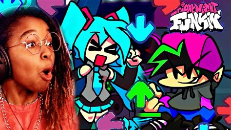 Friday Night Funkin Miku And Neo Mods I Love Them Shonyx Youtube