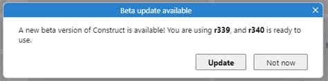 Update To The Latest Beta Message Keeps Popping Up Despite I Tick