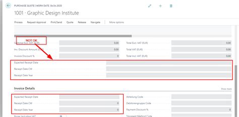 Field Does Not Dissapear In The Total Sections Issue Microsoft AL GitHub