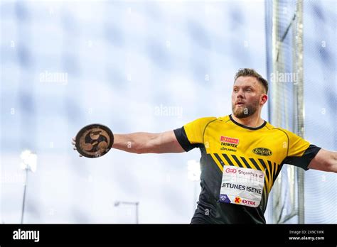 Oslo 20240530 Norwegian Ola Stune S Isene During The Discus Competition During The Diamond