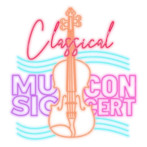 Neon Music Note Png
