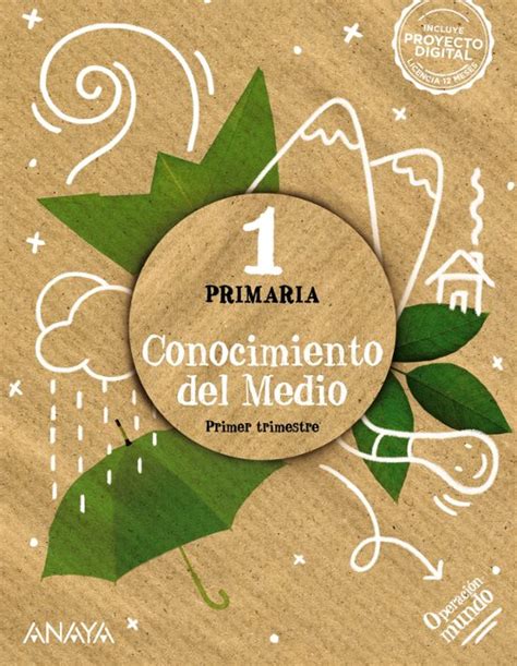 CONOCIMIENTO DEL MEDIO 1º EDUCACION PRIMARIA OPERACIÓN MUNDO con ISBN
