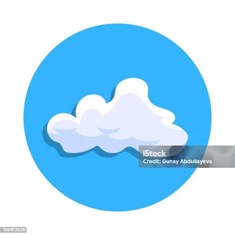 3d 구름 평면 그림 아이콘입니다 배지 스타일 아이콘에 구름의 요소입니다 정보 그래픽 모바일 응용 프로그램 웹 디자인 웹