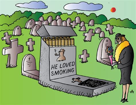 Smoking By Alexei Talimonov Education And Tech Cartoon Toonpool