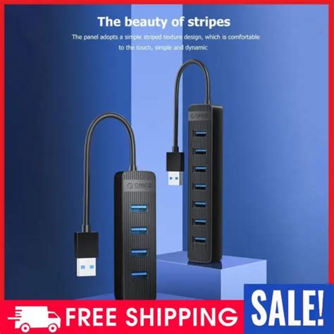 Orico Twu3 4a Usb 3 0 Hub Splitter High Speed Type C Powered 4 Ports