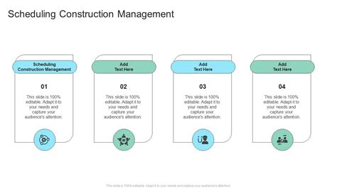 Scheduling Construction Management In Powerpoint And Google Slides Cpb PPT Presentation