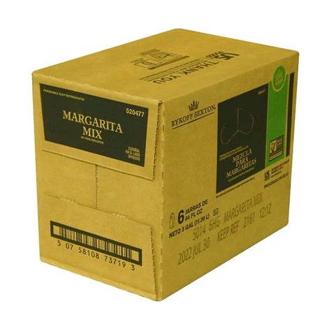 Rykoff Sexton Agave Margarita Mix Us Foods Chefstore