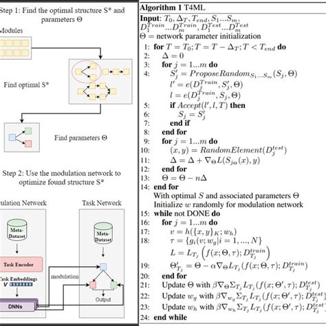 Left T ML Overview Step Involves Finding Optimal Network Structure Download Scientific