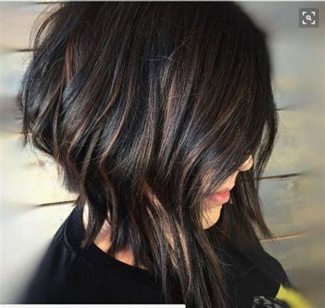 Image Result For ανταυγειες σε μαυρα μαλλια Black Hair With Highlights Thick Hair Styles