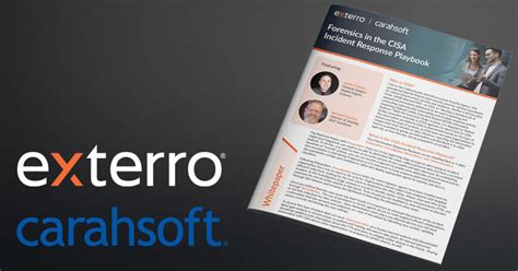 Forensics In The Cisa Incident Response Playbook