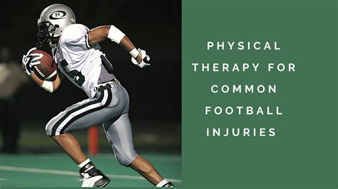 Physical Therapy For Common Football Injuries Mangiarelli Rehabilitation