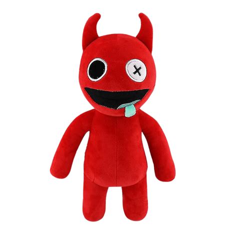 Round Head Red Devil Cute Plush Toys Techmax