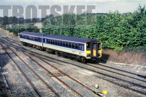 35mm Colour Slide British Railways Diesel Multiple Unit Class 155