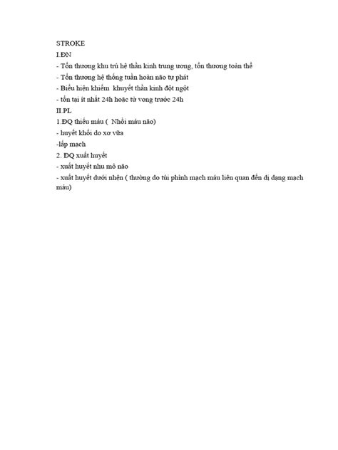 Stroke Pdf