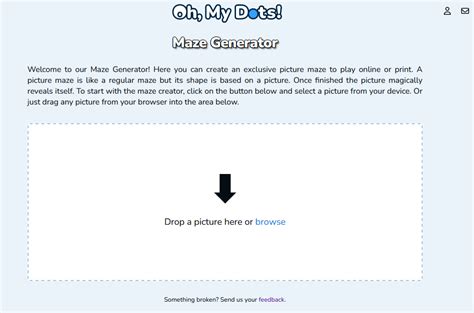 Generate A Free Image Maze Oh My Dots