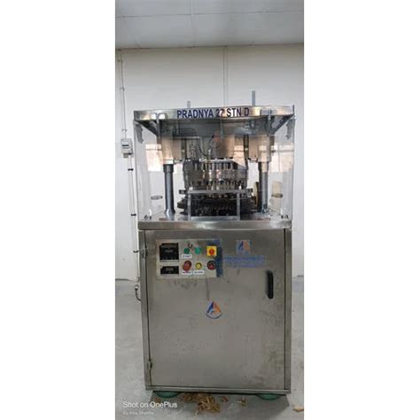 Silver Double Rotary Tablet Compression Machine At Best Price In
