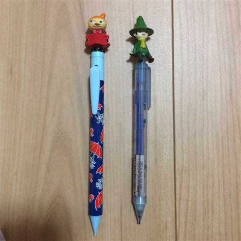 ムーミン フィギュアマスコット付き シャープペン 2本セット リトルミイ スナフキン シャーペン 文具の落札情報詳細 Yahoo