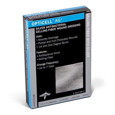 Opticell® Ag Fibra Gelificante Antimicrobiana American Surgery S A
