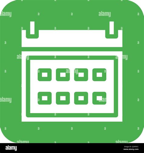 Calendar Vector Icon Design Illustration Stock Vector Image Art Alamy