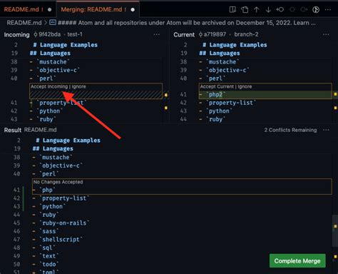 Contrast Issue With Checkbox In Merge Editor · Issue 323 · Primer