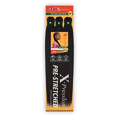 Sensationnel X Pression Prestretched Braiding Hair Kanekalon Flame