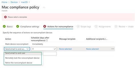 Use Macos Compliance Policy In Intune To Send Update Notification Configuration Manager