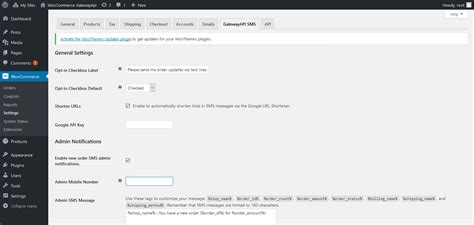 WooCommerce GatewayApi SMS Notifications By Naranili CodeCanyon