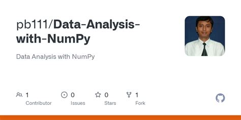 Data Analysis With Numpy Data Analysis With Numpy Ipynb At Master Pb Data Analysis With