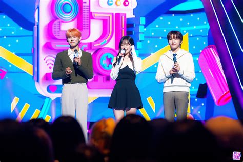 231015 Mc Yujin Yeonjun And Woonhak At Inkigayo Kpopping