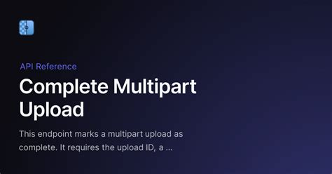 Complete Multipart Upload Upscayl