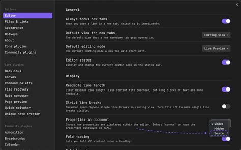 Show Raw Yaml In Reading Preview Hidden Properties Help Obsidian