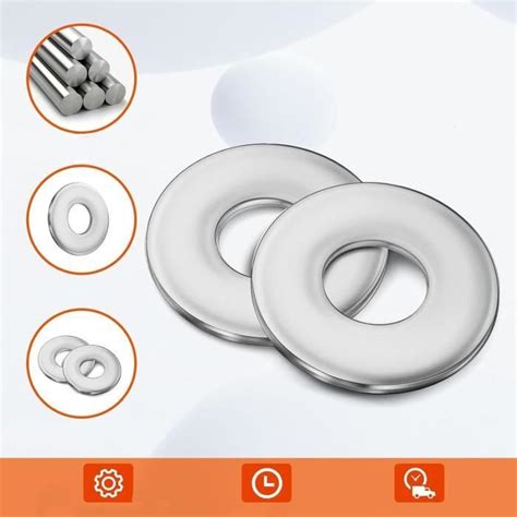 Lot De 30 Rondelles M10 M10 X 20 Mm En Acier Inoxydable A2 V2A 304