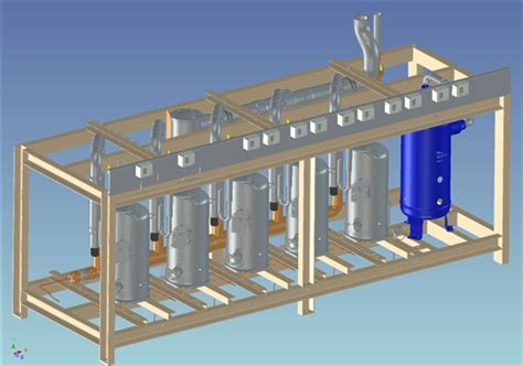 【青栋】工业冷却器3d模型下载三维模型step模型 制造云 产品模型