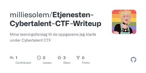 Releases Milliesolem Etjenesten Cybertalent Ctf Writeup Github