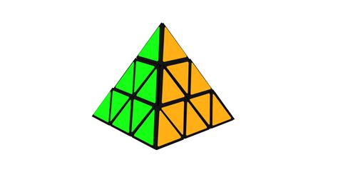 3d Pyraminx Twisty Teaser Model Turbosquid 1697790
