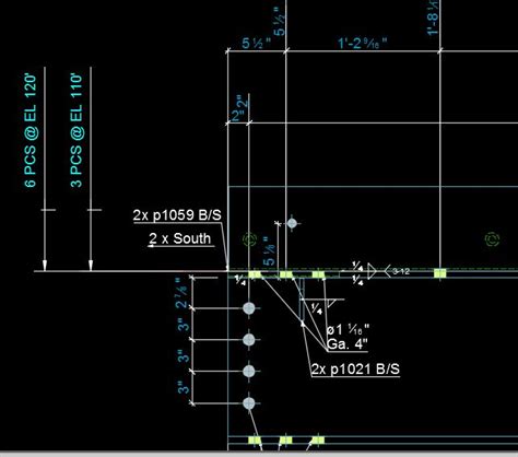 Top Of Steel Elevation In Beam Fabrication Drawings Autodesk Community