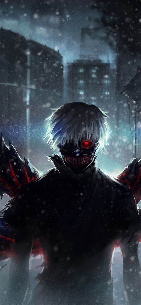 1242x2688 Resolution Ken Kaneki Wings Iphone Xs Max Wallpaper